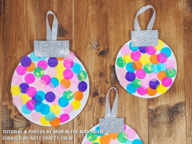 8 DIY Christmas Paper Plate Craft Project Ideas For Kids - Arty Crafty Crew