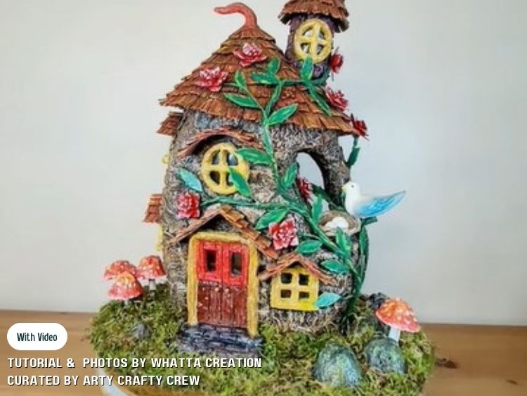 7 Cute DIY Fairy Houses Your Kids Will Love - Arty Crafty Crew