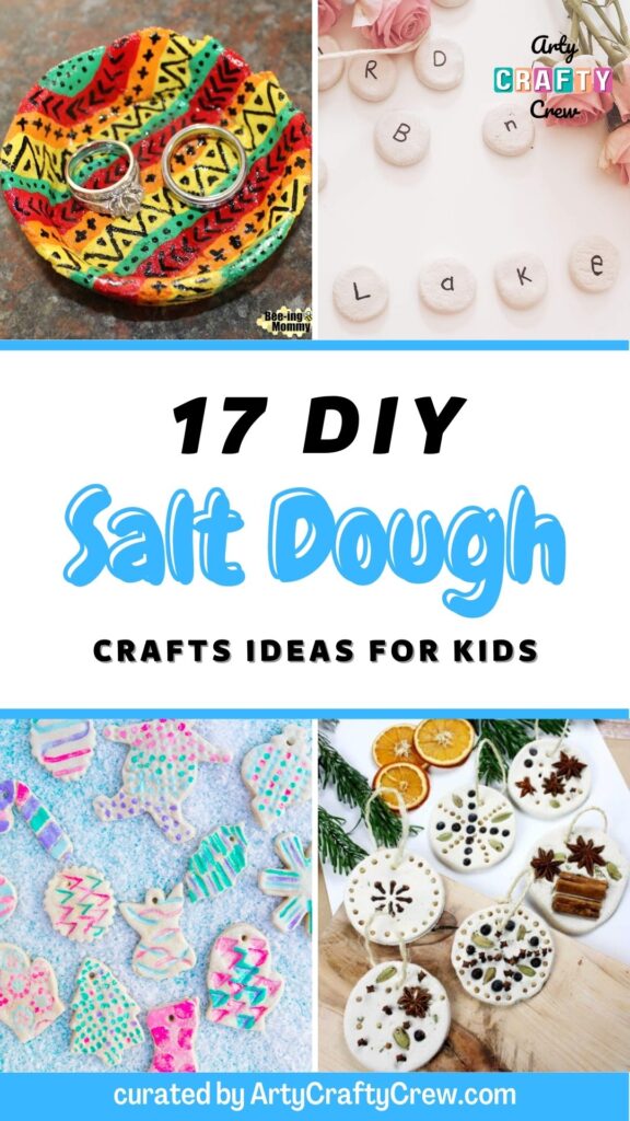 17 DIY Salt Dough Crafts Ideas For Kids - Arty Crafty Crew