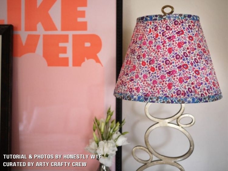 17 Creative DIY Lampshade Ideas To Brighten Up Your Room - Arty Crafty Crew