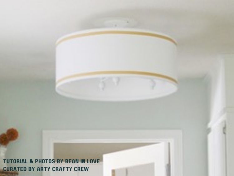 17 Creative DIY Lampshade Ideas To Brighten Up Your Room - Arty Crafty Crew