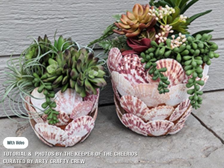 21 Amazing Seashell Crafts Ideas You Can Try - Arty Crafty Crew