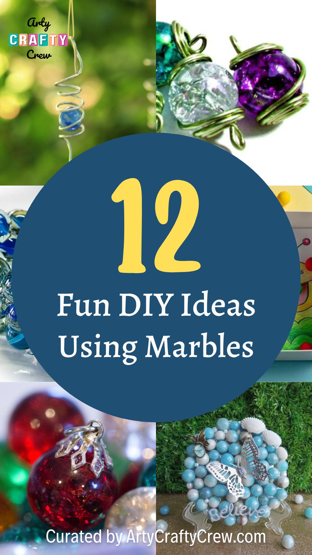 12 Creative Marble Crafts To Make This Summer - Arty Crafty Crew