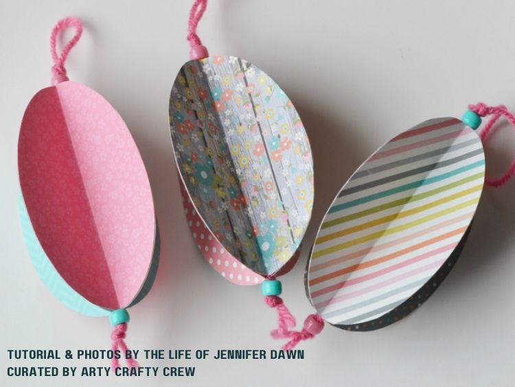 20 Creative Paper Easter Eggs Craft Ideas - Arty Crafty Crew