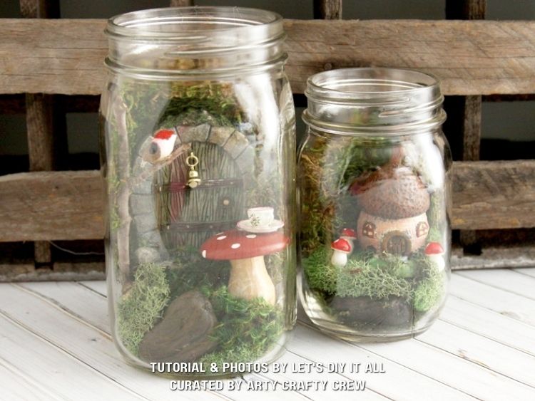 16 DIY Mason Jar Crafts For Mother's Day - Arty Crafty Crew