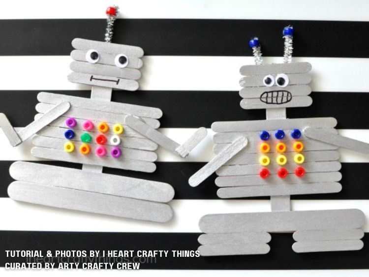 18 Amazing Popsicle Stick DIY Crafts - Arty Crafty Crew