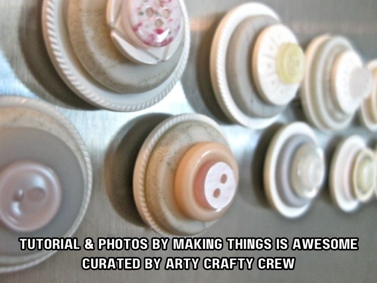 12 Unique DIY Fridge Magnets To Brighten Up Your Kitchen - Arty Crafty Crew