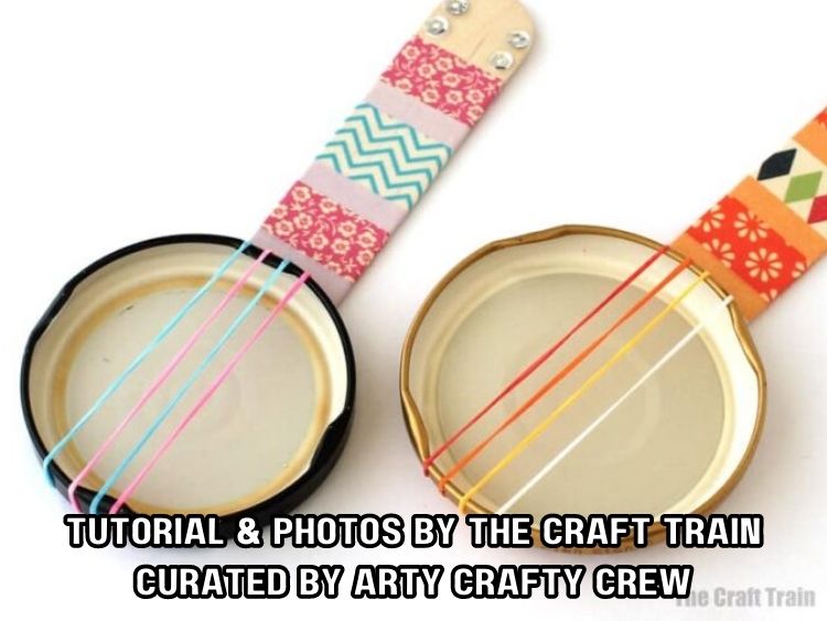 11 Easy DIY Musical Instruments Even Your Kids Can Make - Arty Crafty Crew