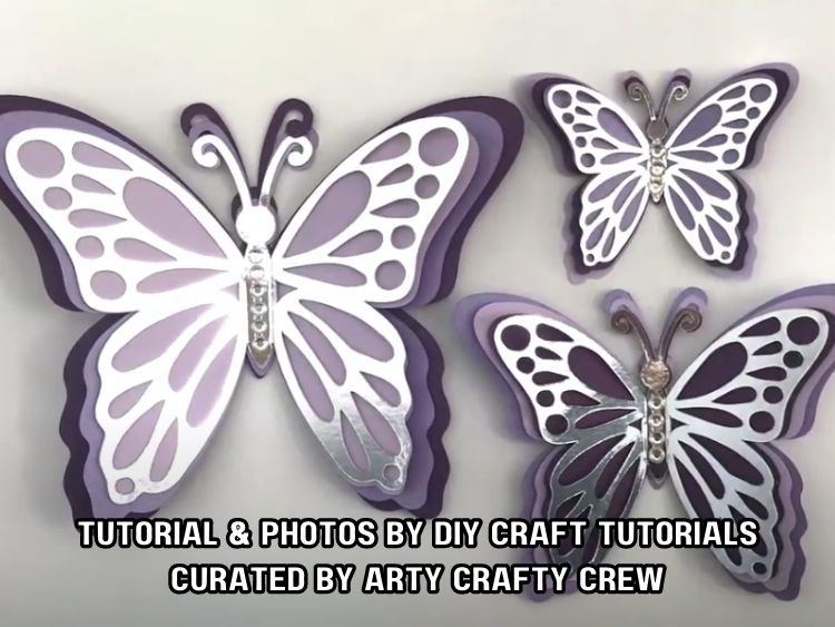 10 Paper Butterflies Crafts For Kids To Make This Summer - Arty Crafty Crew