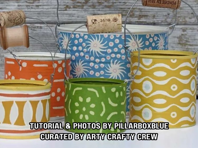 7 Sustainable Ways To Upcycle Used Tin Cans - Arty Crafty Crew