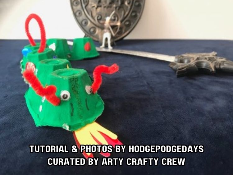 11 DIY Paper Dragons Crafts Kids Would Love To Play With - Arty Crafty Crew