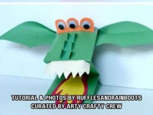 11 DIY Paper Dragons Crafts Kids Would Love To Play With - Arty Crafty Crew
