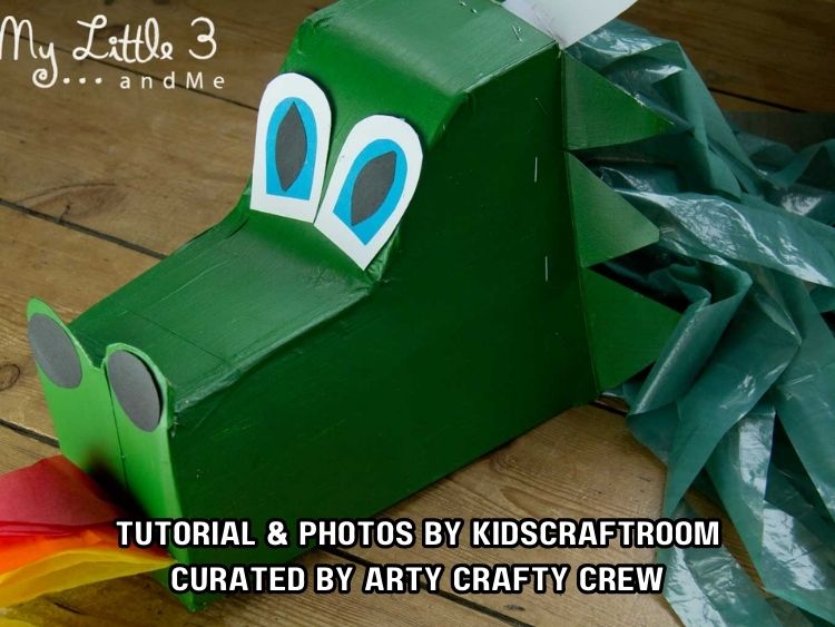 11 DIY Paper Dragons Crafts Kids Would Love To Play With - Arty Crafty Crew