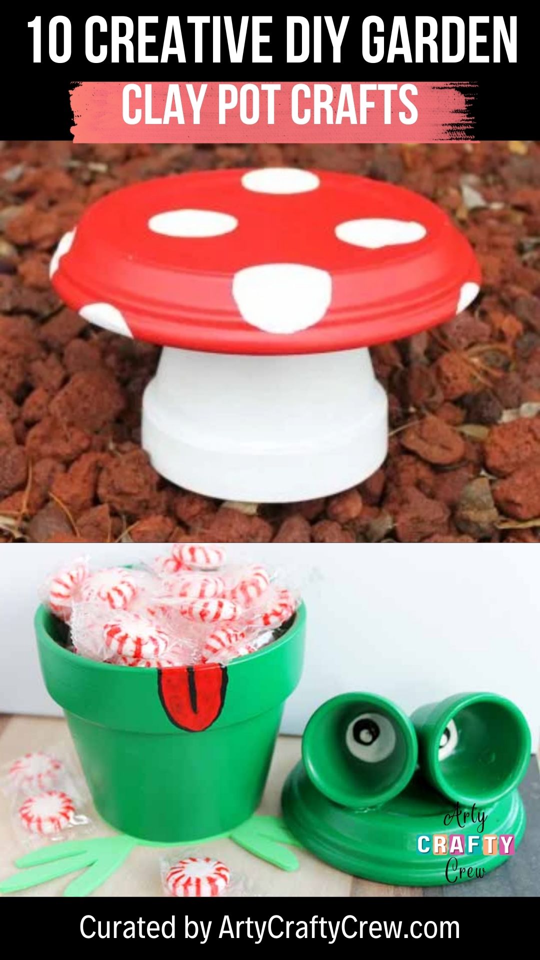 Crafting with Clay Pots: 10 DIY Projects For Your Garden - Arty Crafty Crew
