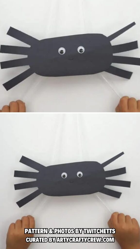 12 Cheap DIY Halloween Paper Spider Crafts - Arty Crafty Crew