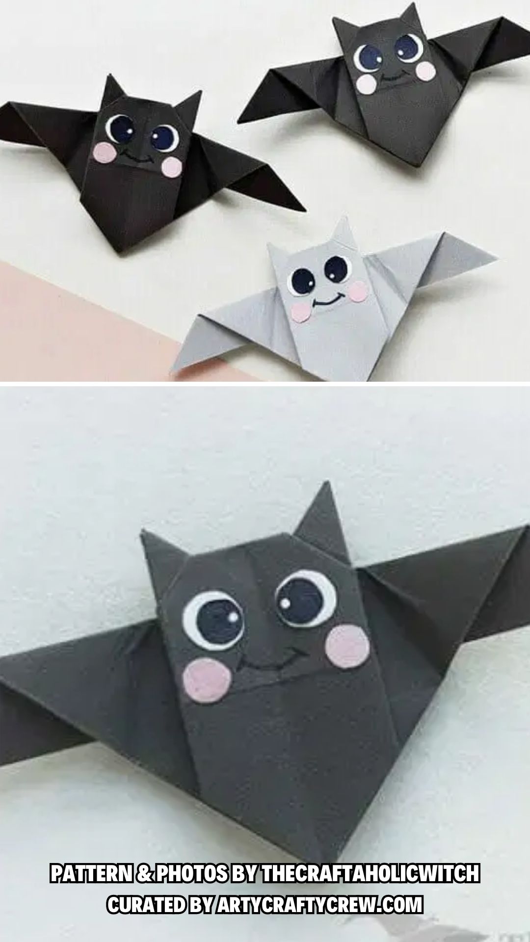 11 Spooky Paper Craft Bats For Your Halloween Setup - Arty Crafty Crew