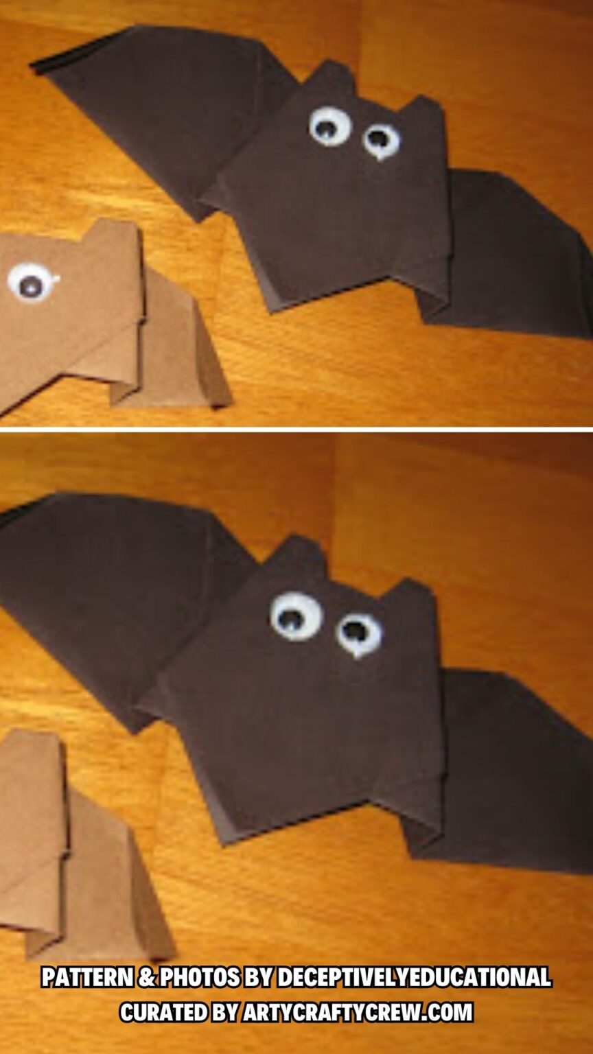 11 Spooky Paper Craft Bats For Your Halloween Setup - Arty Crafty Crew