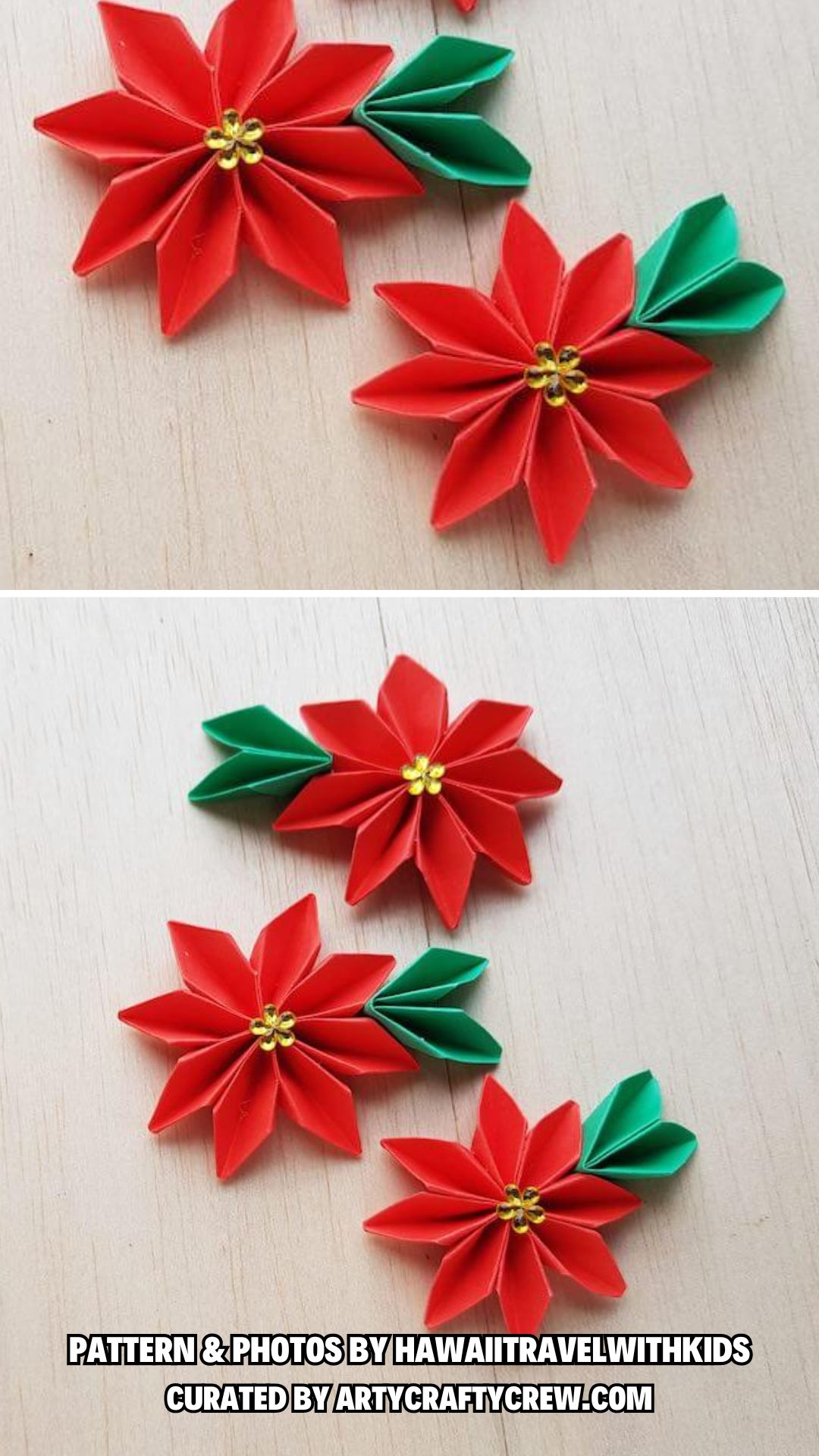 13 Christmas Origami Tutorials Even Kids Can Craft - Arty Crafty Crew
