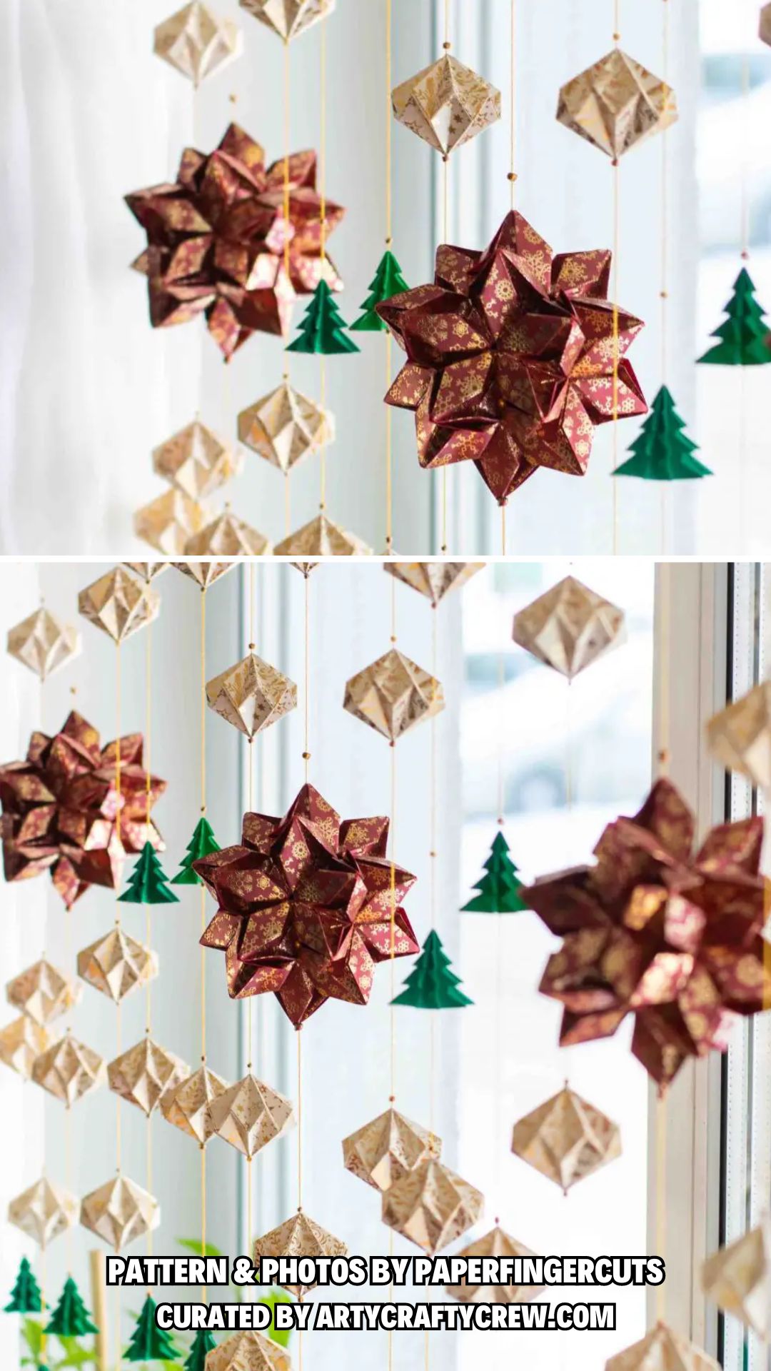 13 Christmas Origami Tutorials Even Kids Can Craft - Arty Crafty Crew