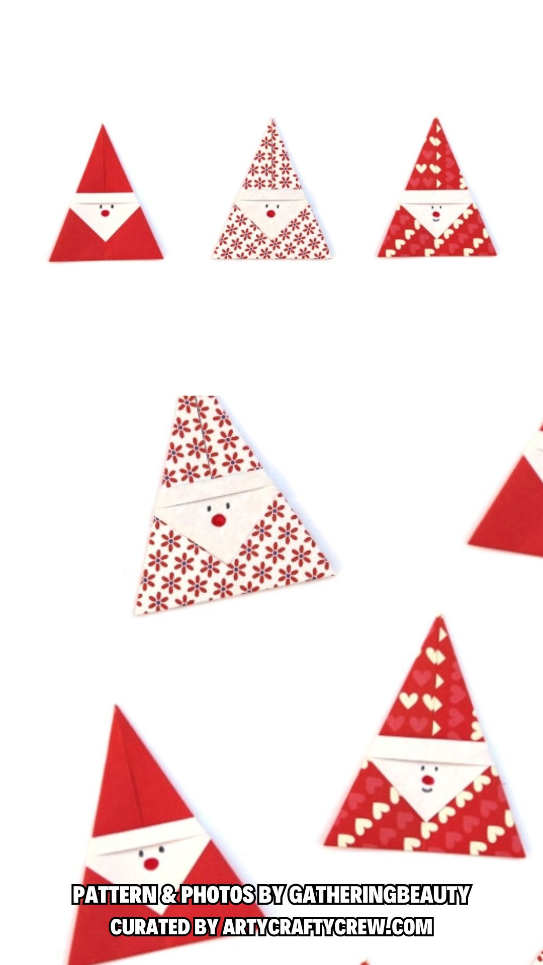 13 Christmas Origami Tutorials Even Kids Can Craft - Arty Crafty Crew
