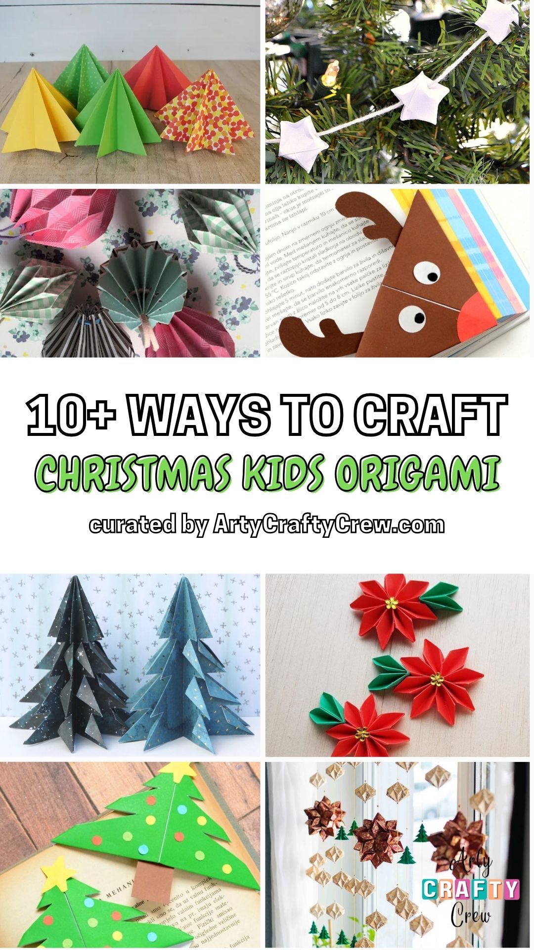13 Christmas Origami Tutorials Even Kids Can Craft - Arty Crafty Crew