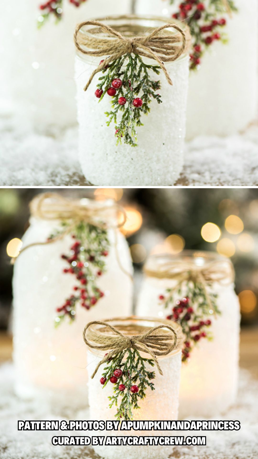 13 DIY Christmas Decor Craft Ideas The Whole Family Can Make - Arty ...