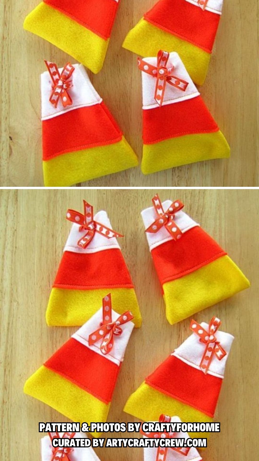 12 Adorable Candy Corn Inspired DIY Crafts For Fall - Arty Crafty Crew