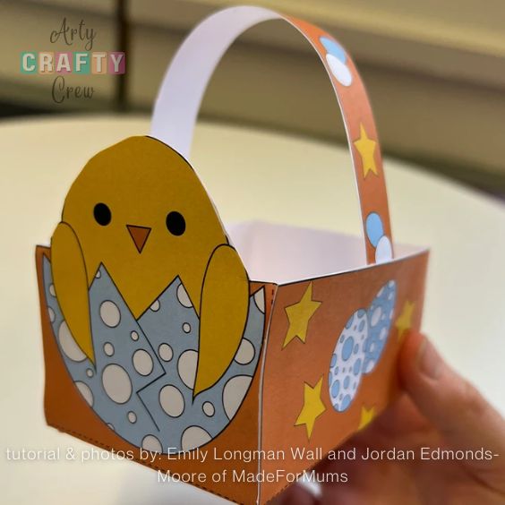 15 DIY Easter Baskets For Kids - Arty Crafty Crew