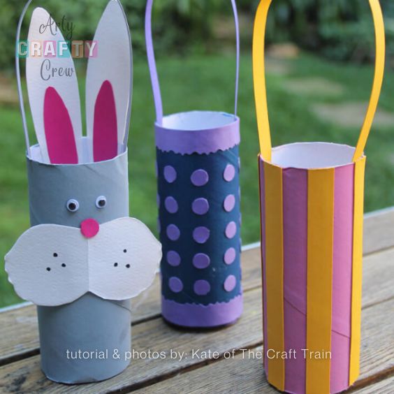 15 DIY Easter Baskets For Kids - Arty Crafty Crew